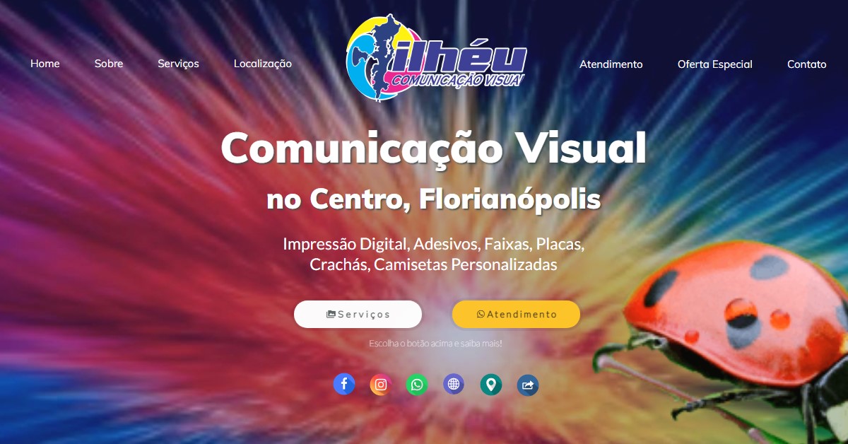 Ilhéu Comunicação Visual - Comunicação Visual no Centro, Florianópolis